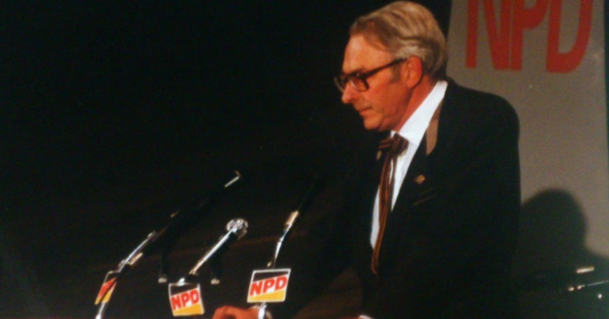 Der alte Neonazi und das »dringende Bundesinteresse ...