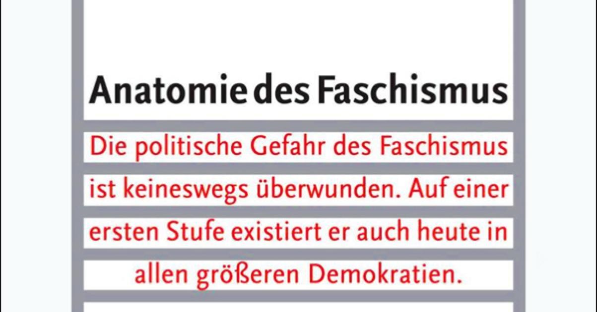 Was Bedeutet Faschismus Einfach Erklärt